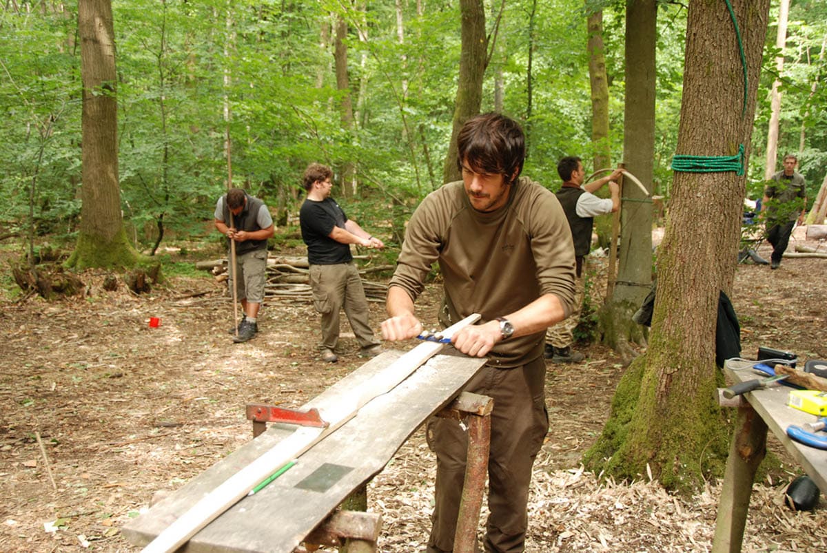 Longbow Making Workshop | Woodcraft School